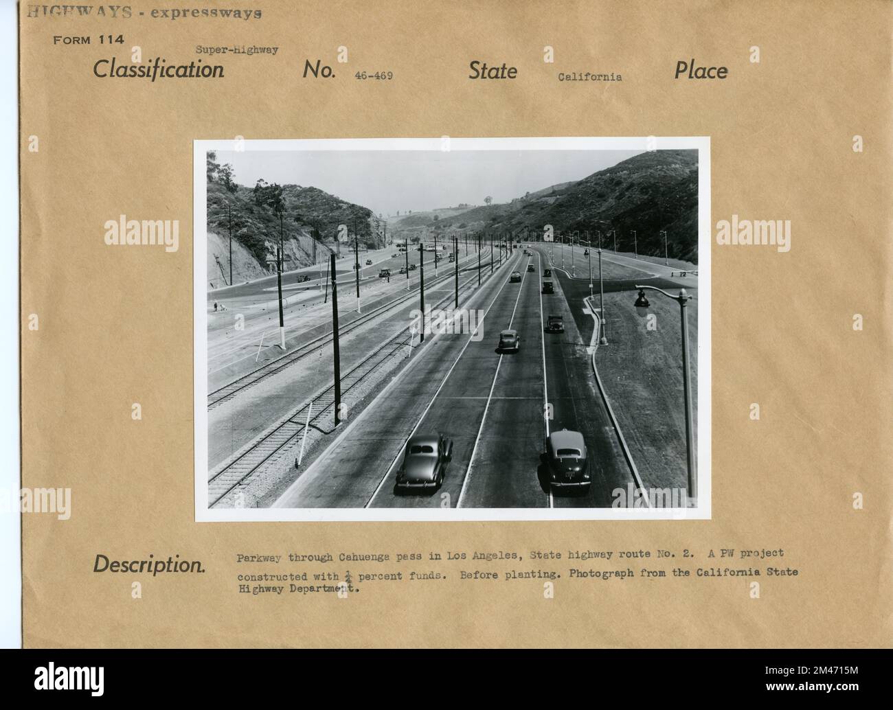 Routes de los angeles avant Banque de photographies et d’images à haute ...