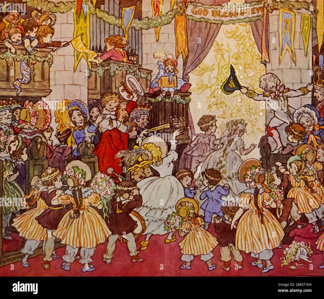 The Marriage was Beautiful, Beyond expression Illustrated by F. D ...