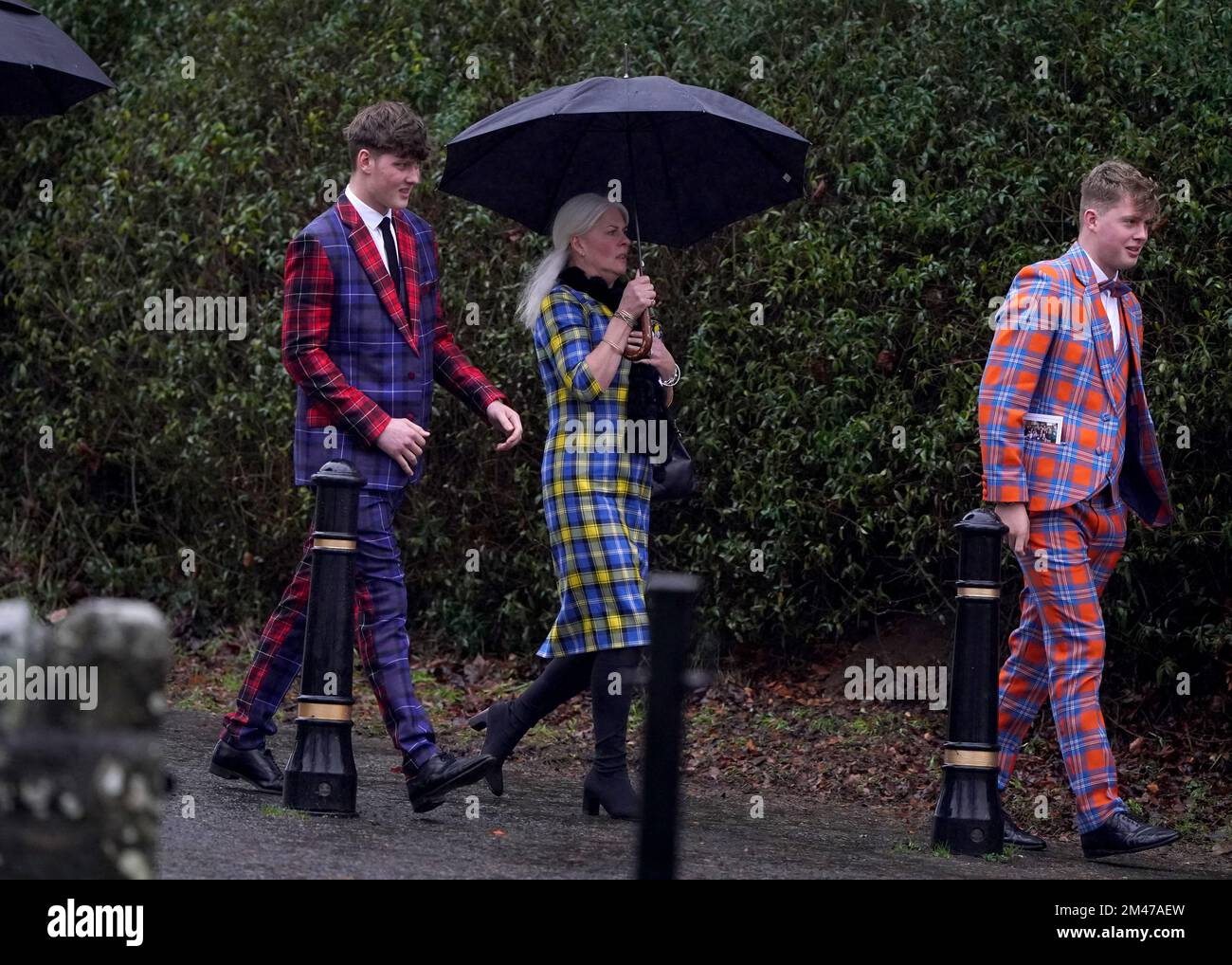 La femme de Doddie Weir Kathy et leurs fils Angus (à gauche) et Ben ...