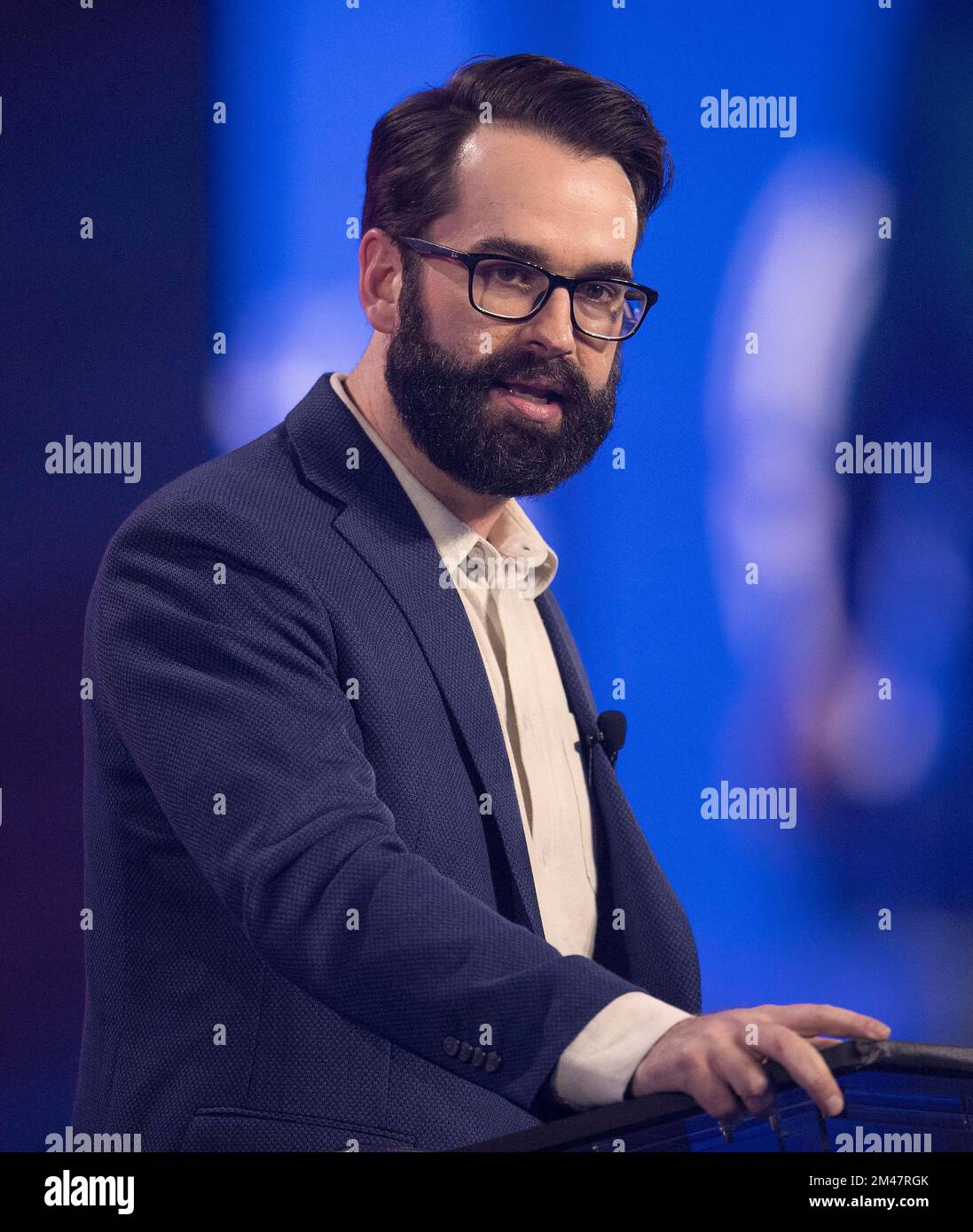 Phoenix, Arizona, États-Unis. 18th décembre 2022. MATT WALSH parle à ...