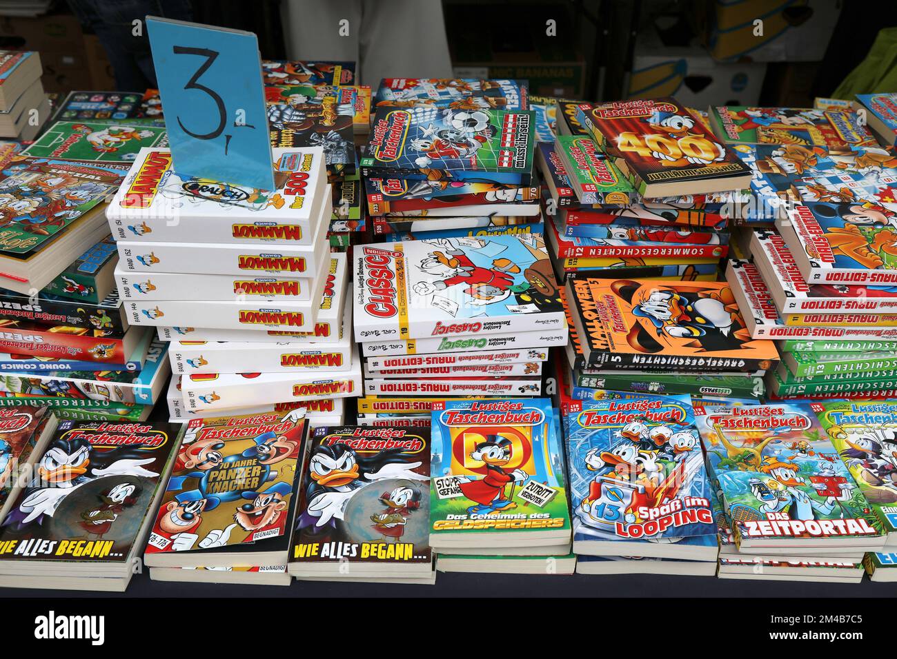 KLAGENFURT, AUTRICHE - 12 AOÛT 2022 : Donald Duck et autres bandes ...