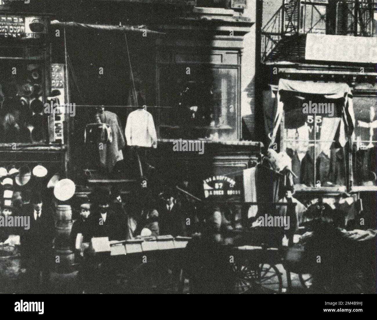 New york street 1900 Banque de photographies et d’images à haute ...