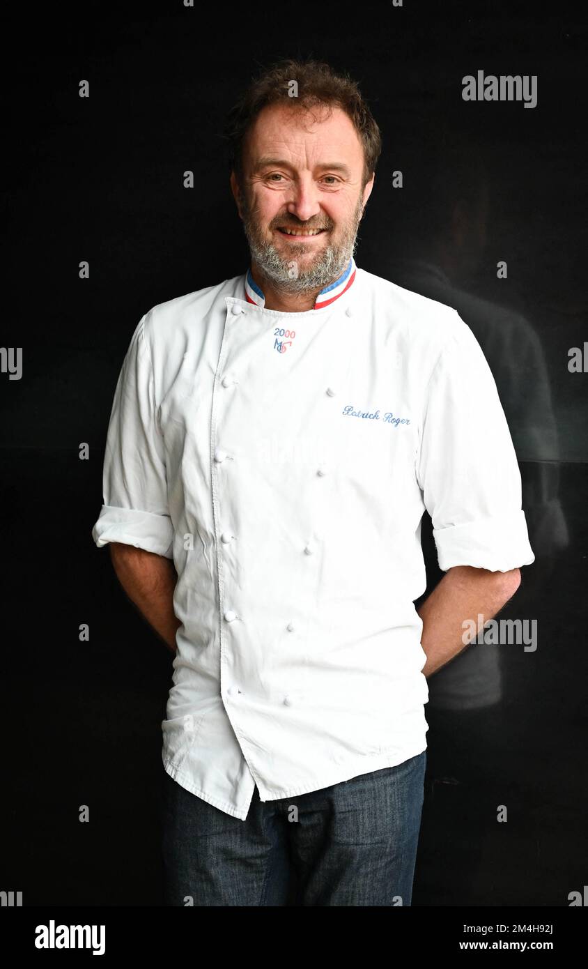 Portrait de Patrick Roger, artiste et sculpteur français du chocolat ...