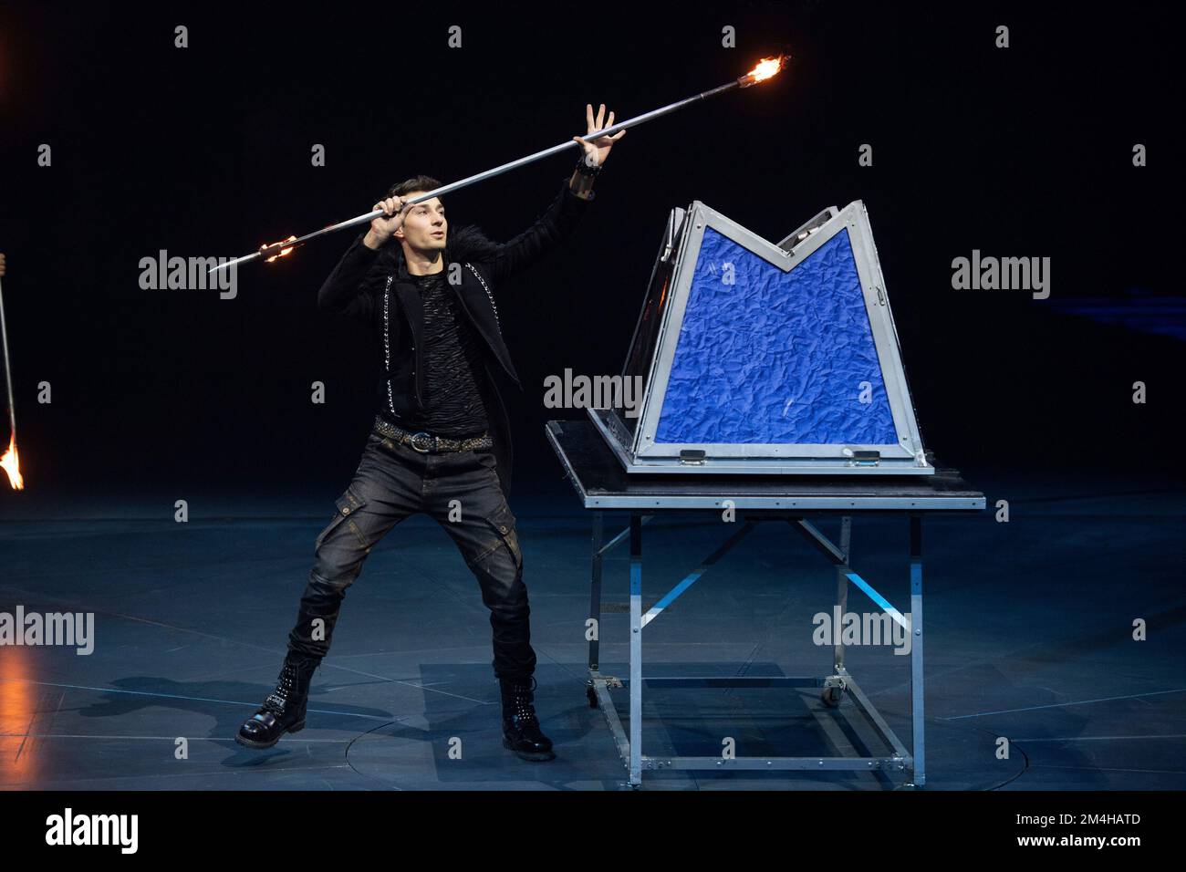Andrew BLAKE, illusionniste, magicien, magicien, le cirque Flic Flac se ...