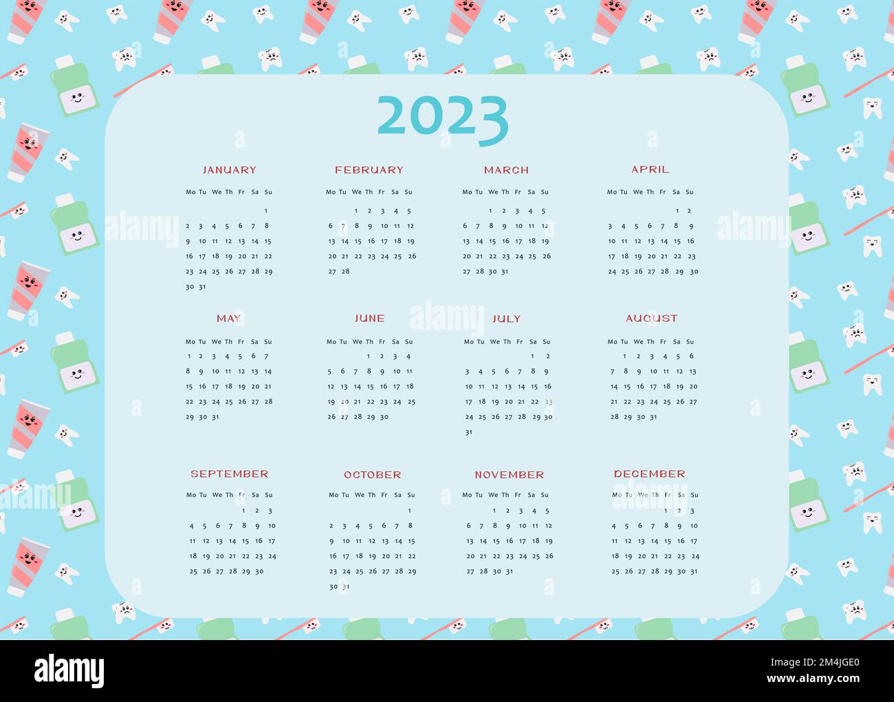 Planificateur de calendrier 2023 Banque de photographies et d’images à haute résolution - Alamy