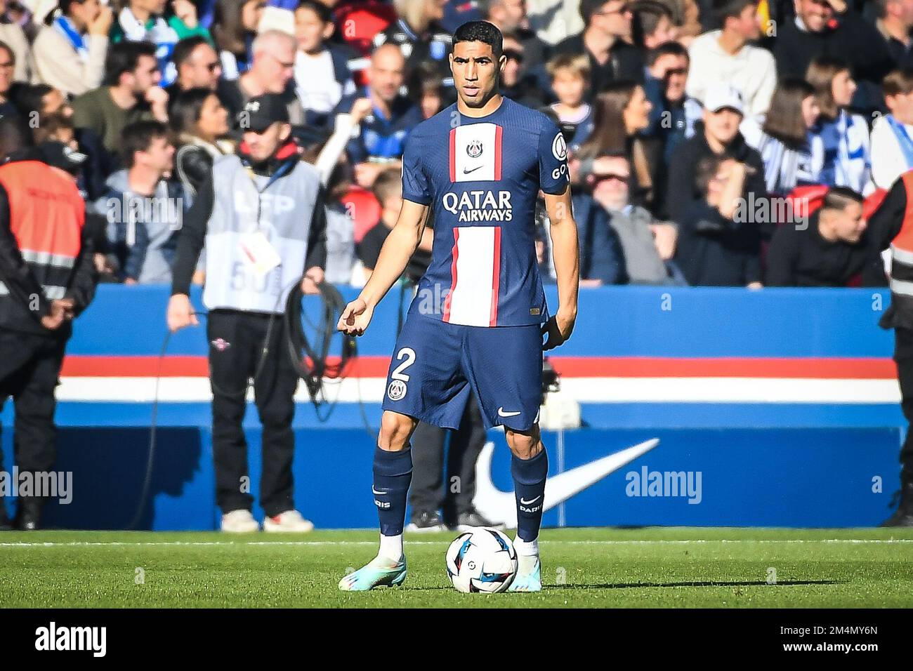 Achraf HAKIMI du PSG lors du championnat français Ligue 1 du match de ...