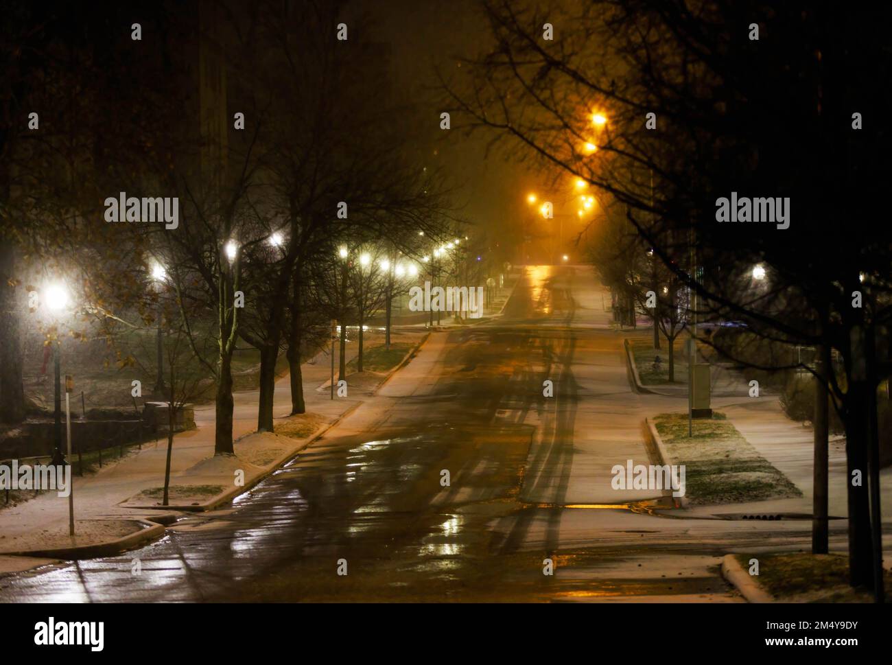 Bloomington, Indiana, États-Unis. 22nd décembre 2022. Indiana Avenue ...