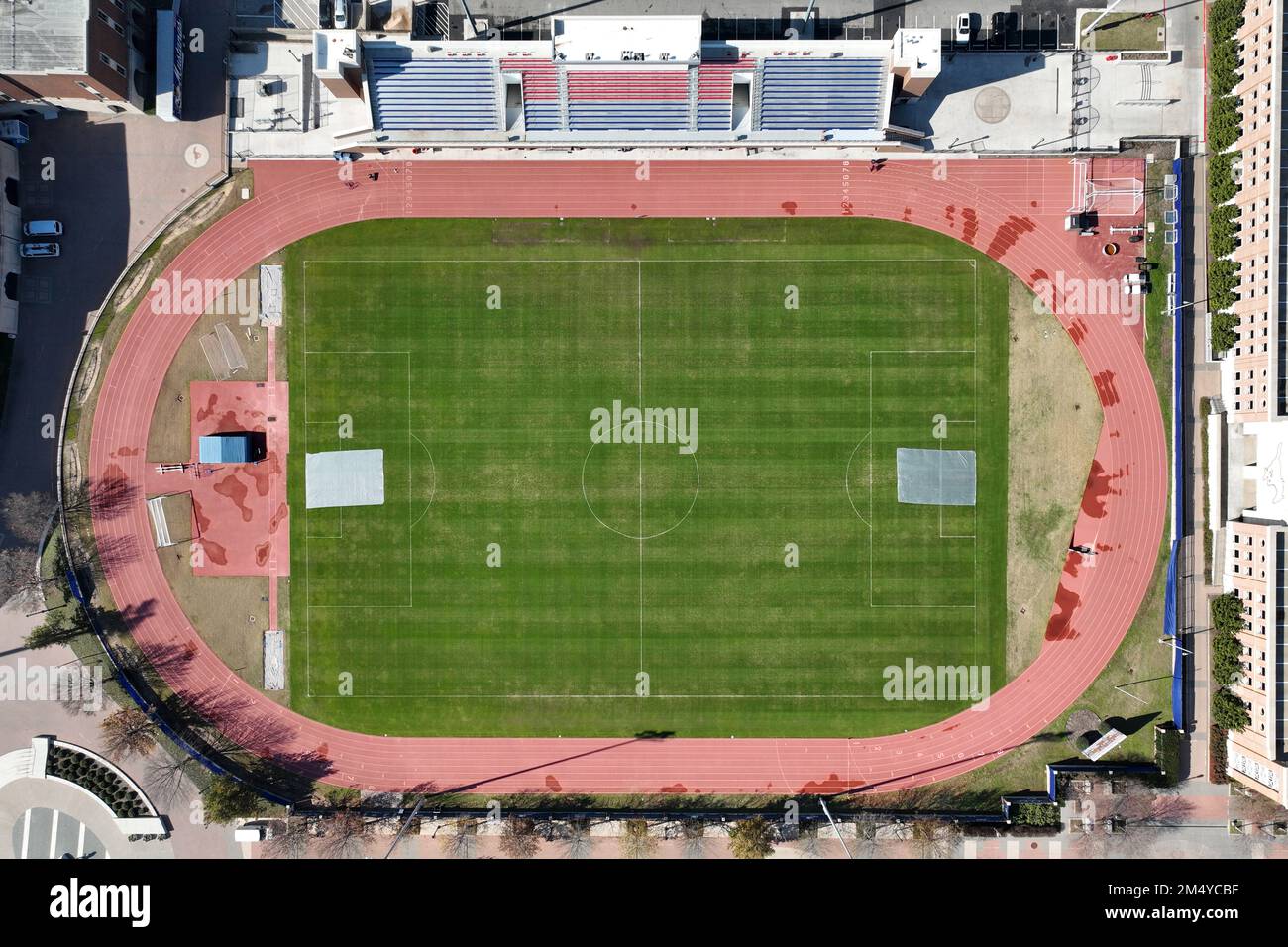 Dallas, États-Unis. 21st décembre 2022. Vue aérienne générale du stade ...