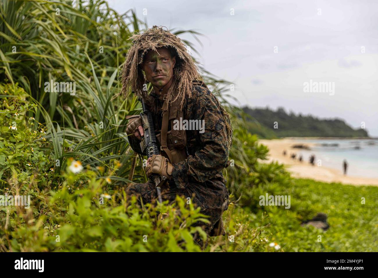 During a combat rubber reconnaissance craft and landing craft Banque de ...