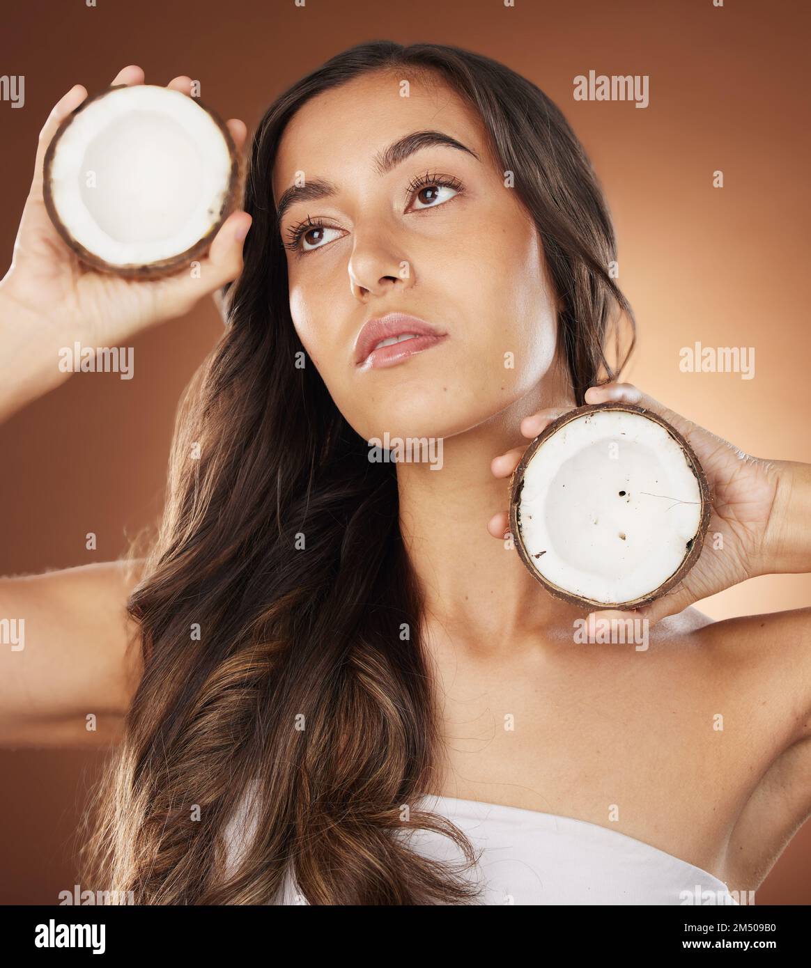 Visage De Noix De Coco Banque De Photographies Et Dimages à Haute