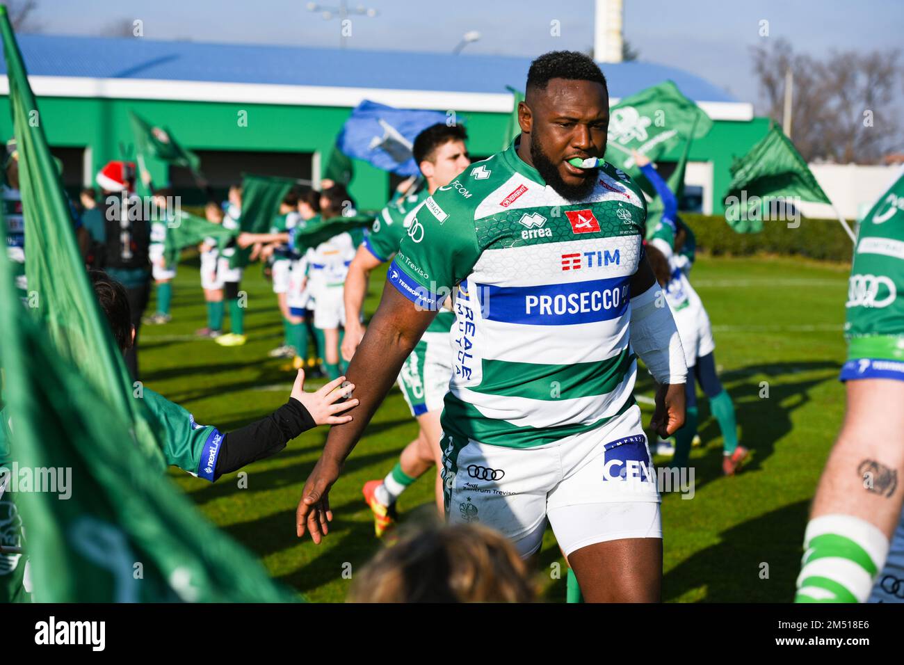 Trévise, Italie. 24th décembre 2022. Cherif Traore (Benetton Trévise ...