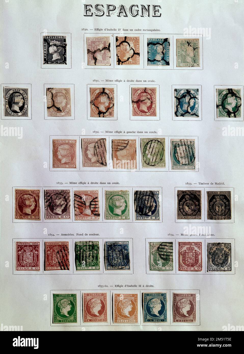 Espagne timbre 1904 Banque de photographies et d’images à haute ...