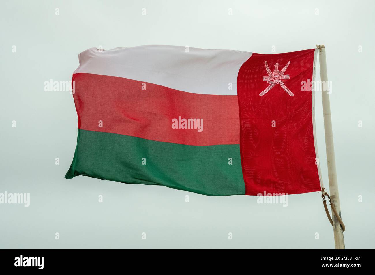 Omani flag Banque de photographies et d’images à haute résolution - Alamy