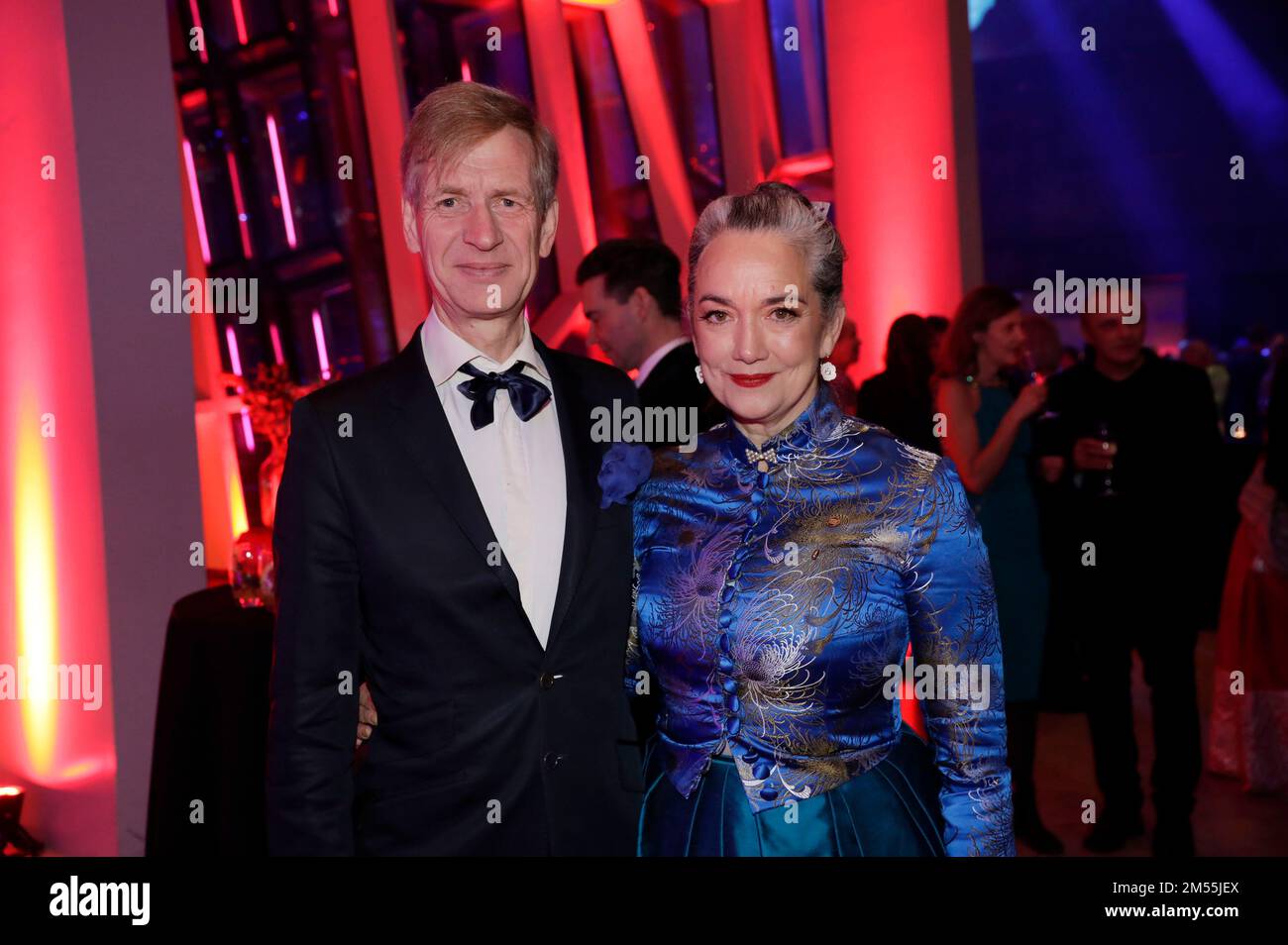 Irina Wanka et son mari Roland Kuhne-Wanka assistent aux Prix du film ...