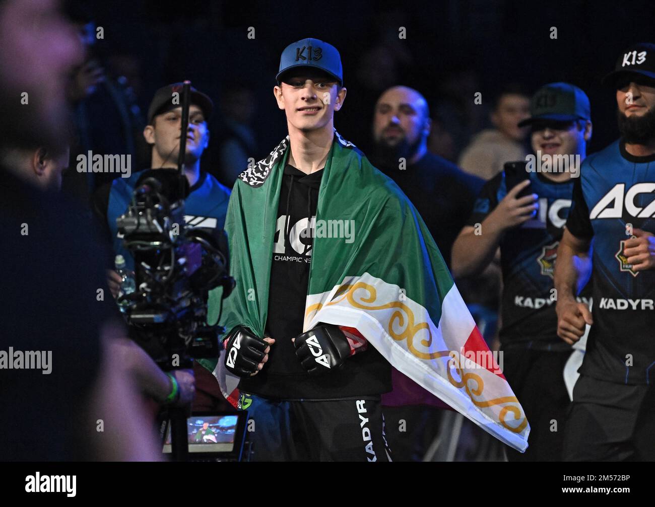 Championnat absolu Akhmat (ACA) tournoi en arts martiaux mixtes MMA à l ...