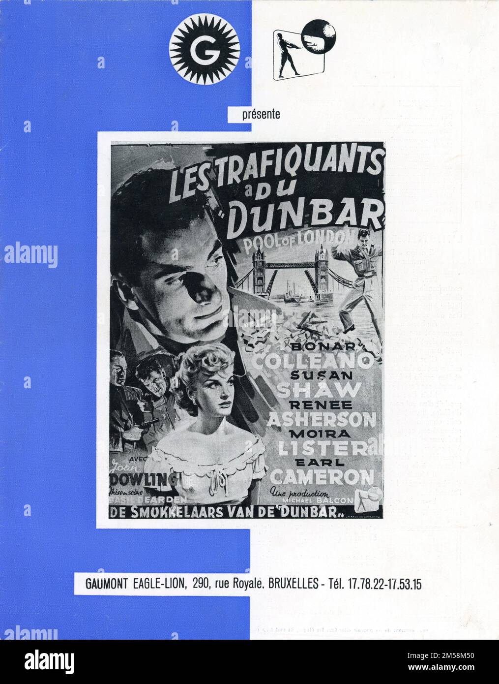 Avant du livre de presse belge pour BONAR COLLEANO et SUSAN SHAW dans ...