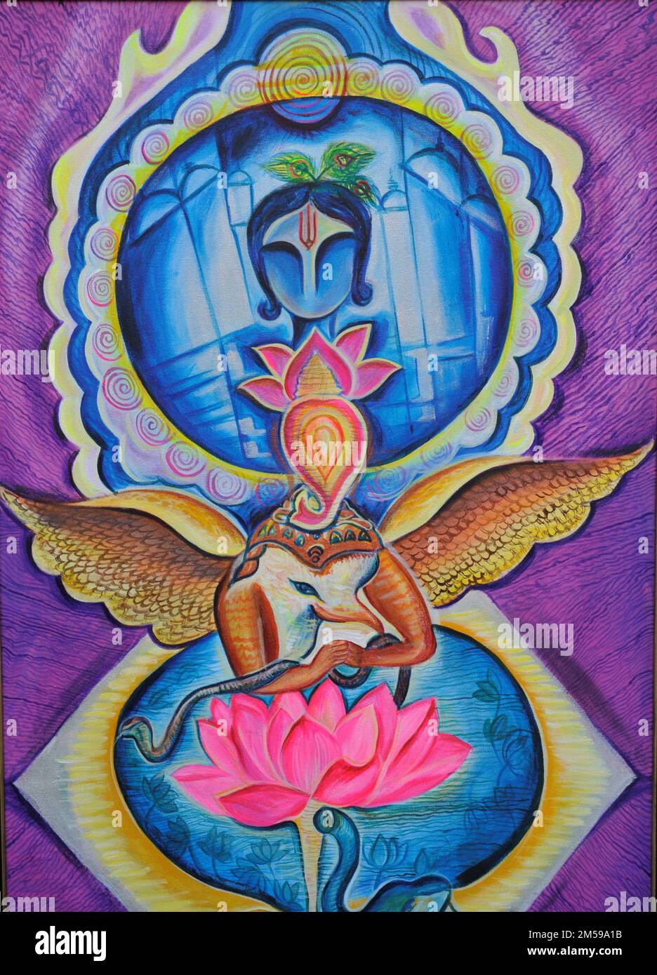 Lord ganesh painting Banque de photographies et d’images à haute ...