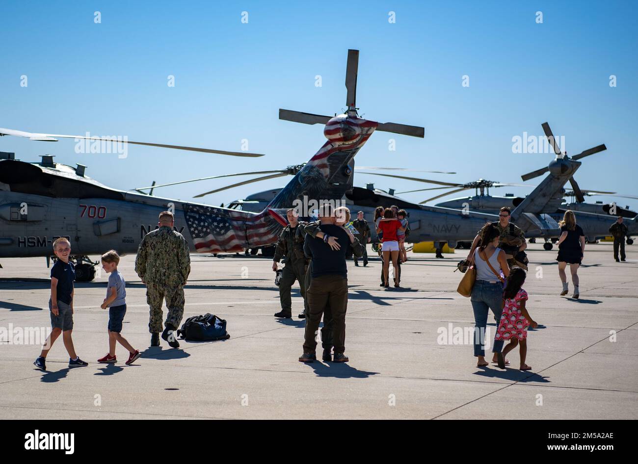 Helicopter maritime strike squadron hsm 78 Banque de photographies et d ...