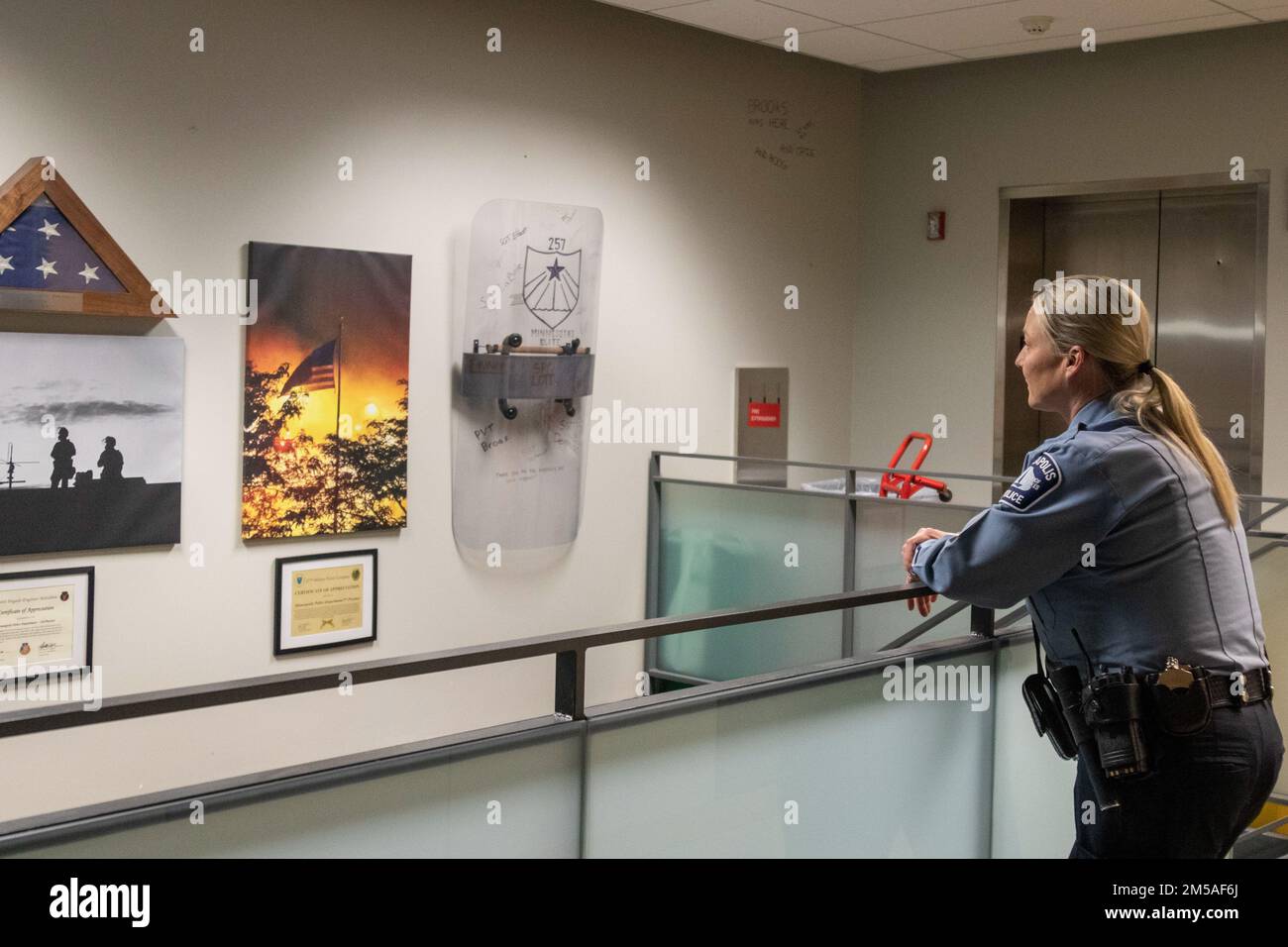 Le sergent de commandement Katie Blackwell, du quartier général de la ...