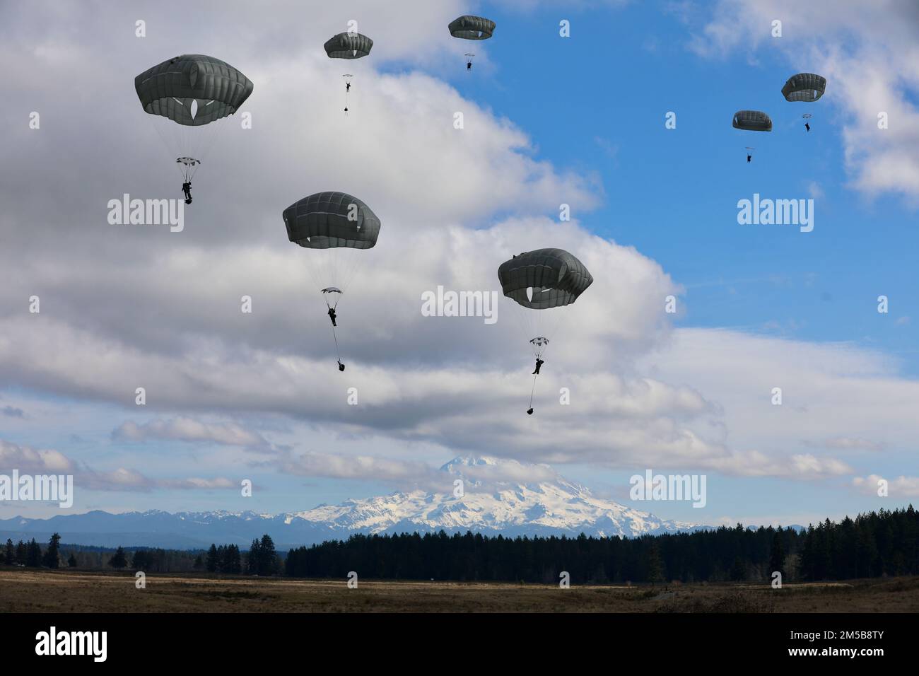 ÉTATS-UNIS Les parachutistes de l'armée affectés à l'équipe de combat ...