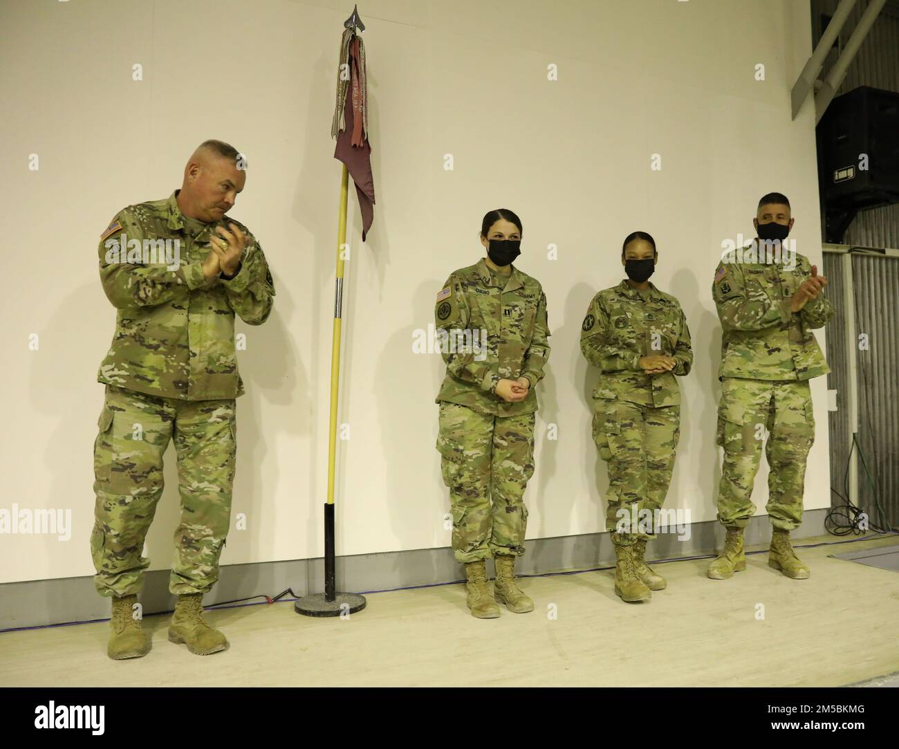 Command sergeant major of 1st brigade combat team Banque de ...