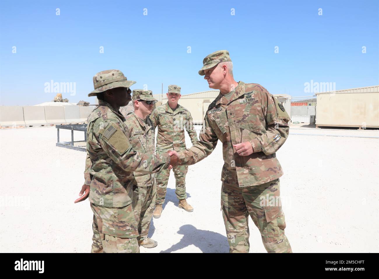 The commander of the 69th air defense artillery brigade Banque de ...