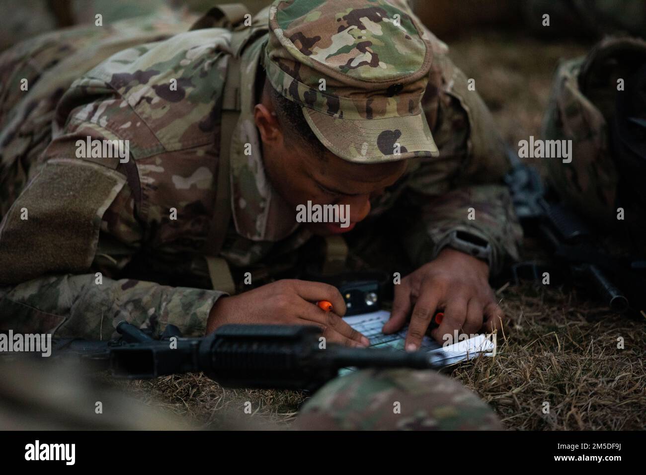 Steven Koonce, soldat de la garde nationale de l'armée de l'Oklahoma, d ...