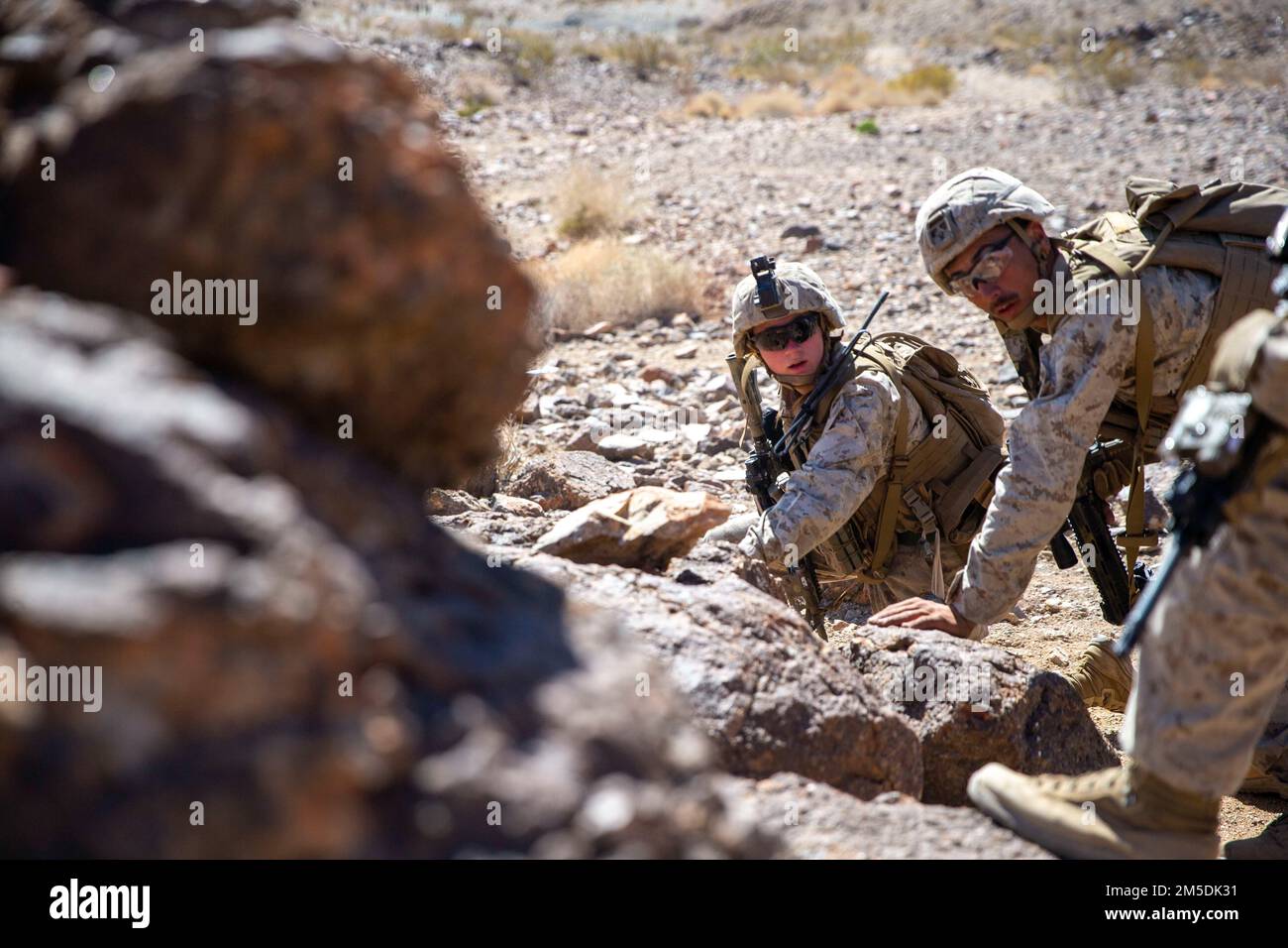 ÉTATS-UNIS Le caporal Dakota Stewart, un rifleman du 3rd Bataillon, 3rd ...