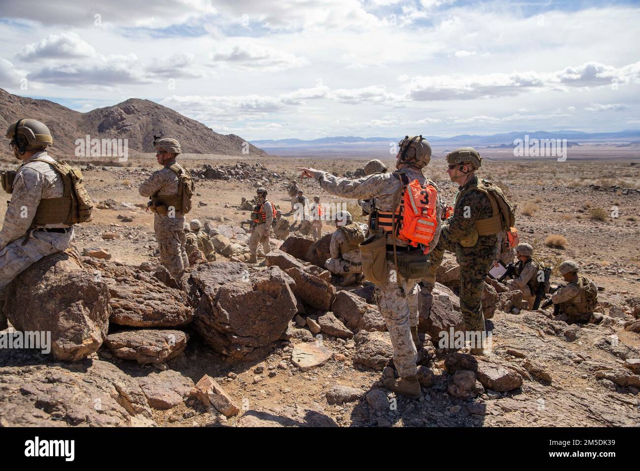 Battalion sergeant major of 3rd battalion Banque de photographies et d ...