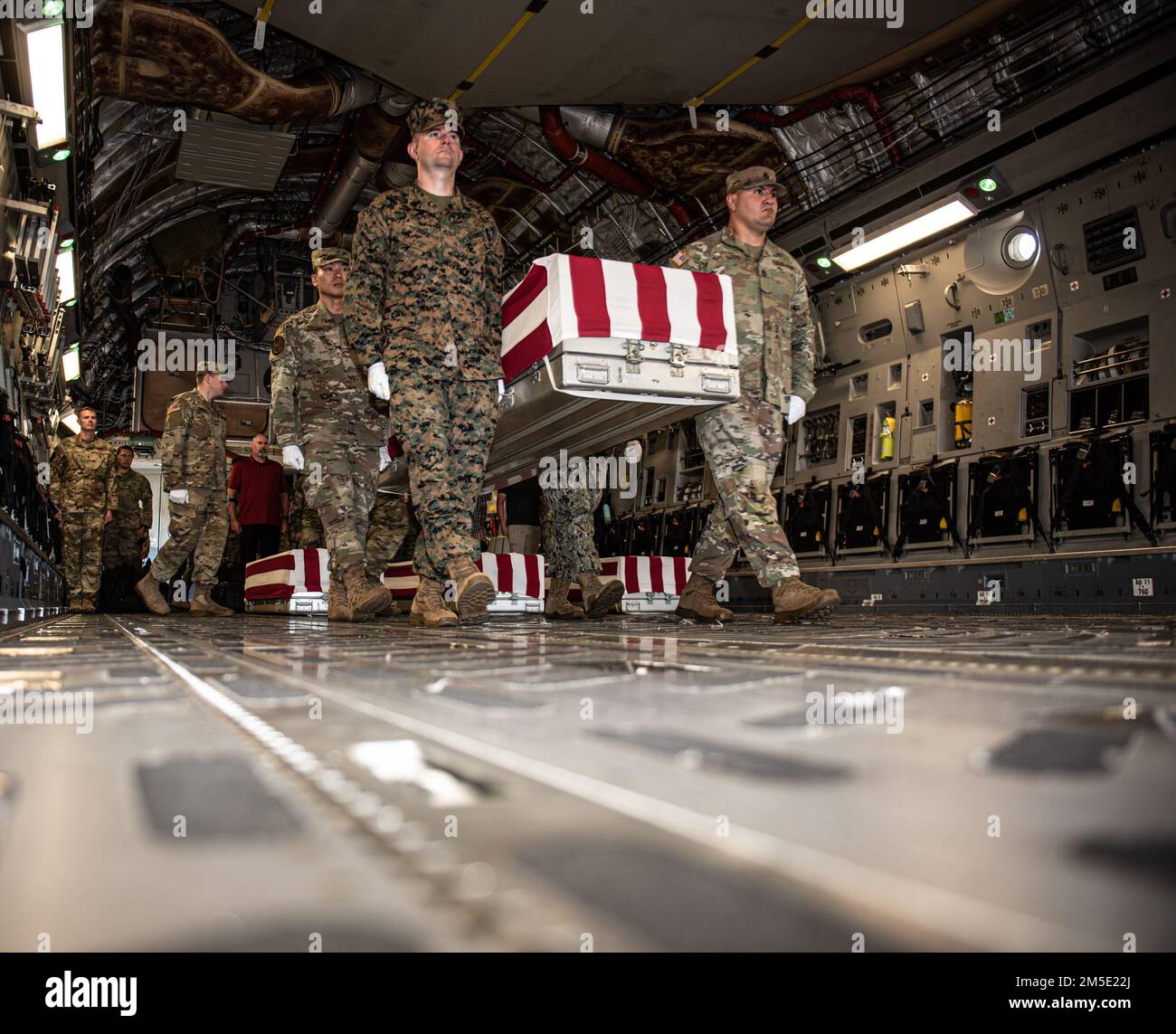 Les membres du service des États-Unis affectés à la Defense POW/MIA ...