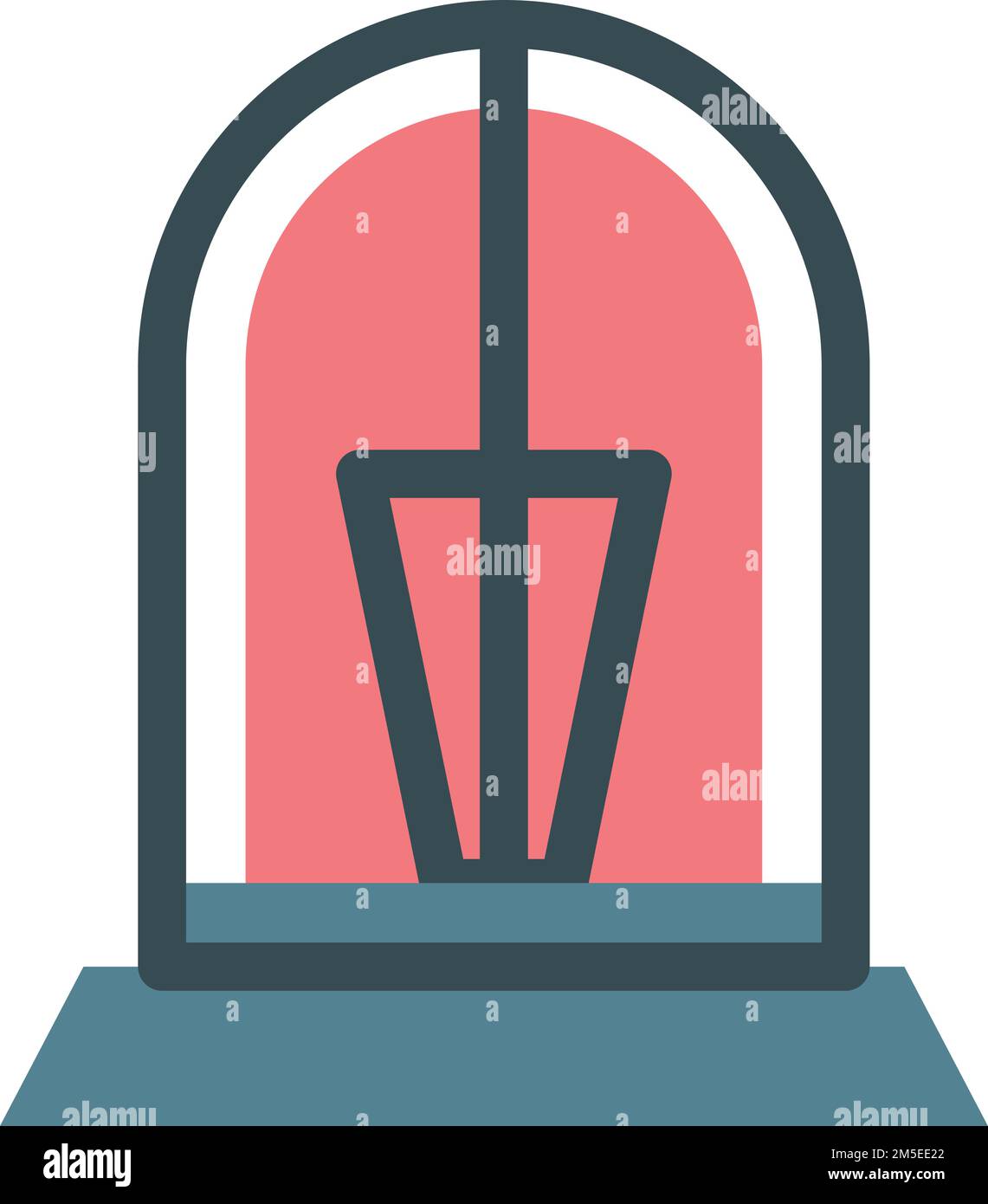 Icône de voyant de signal rouge. Symbole du témoin de commande Image ...