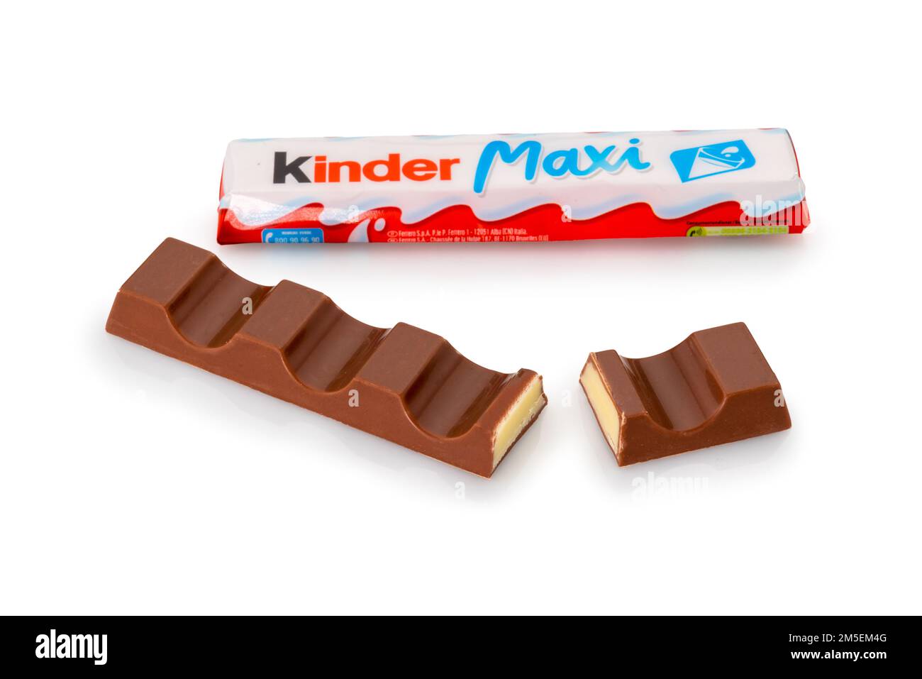 Logo kinder maxi Banque de photographies et d’images à haute résolution ...