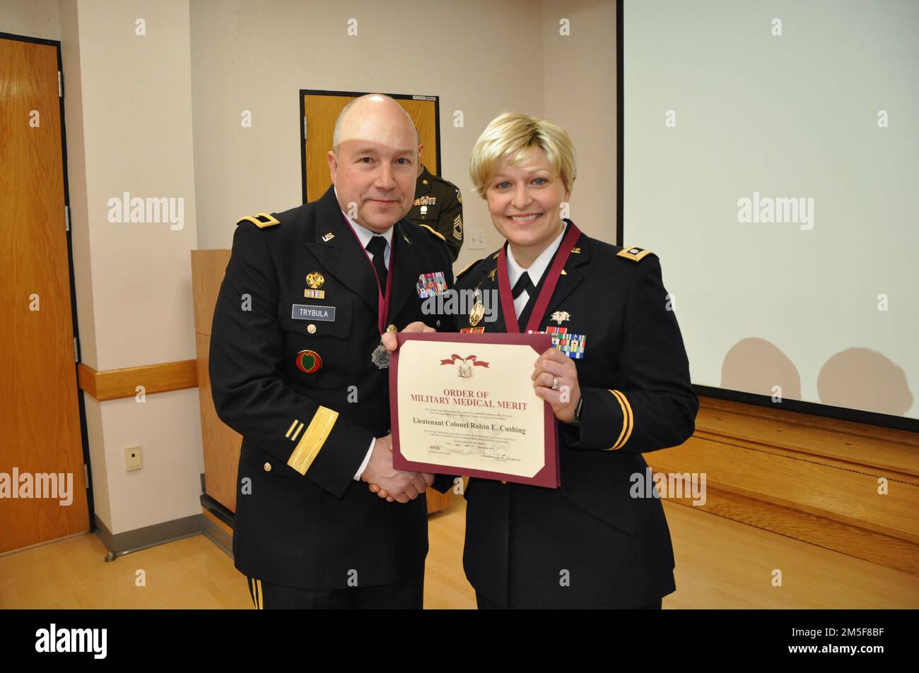 Lors d'une cérémonie d'induction, 10 mars, Brig de l'Armée de terre. Le ...