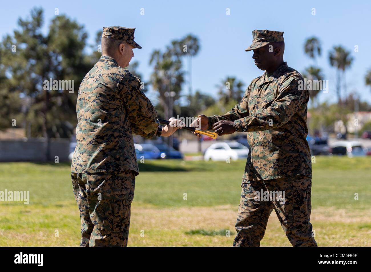 ÉTATS-UNIS Le sergent du corps maritime, le major Reginald Daniels ...