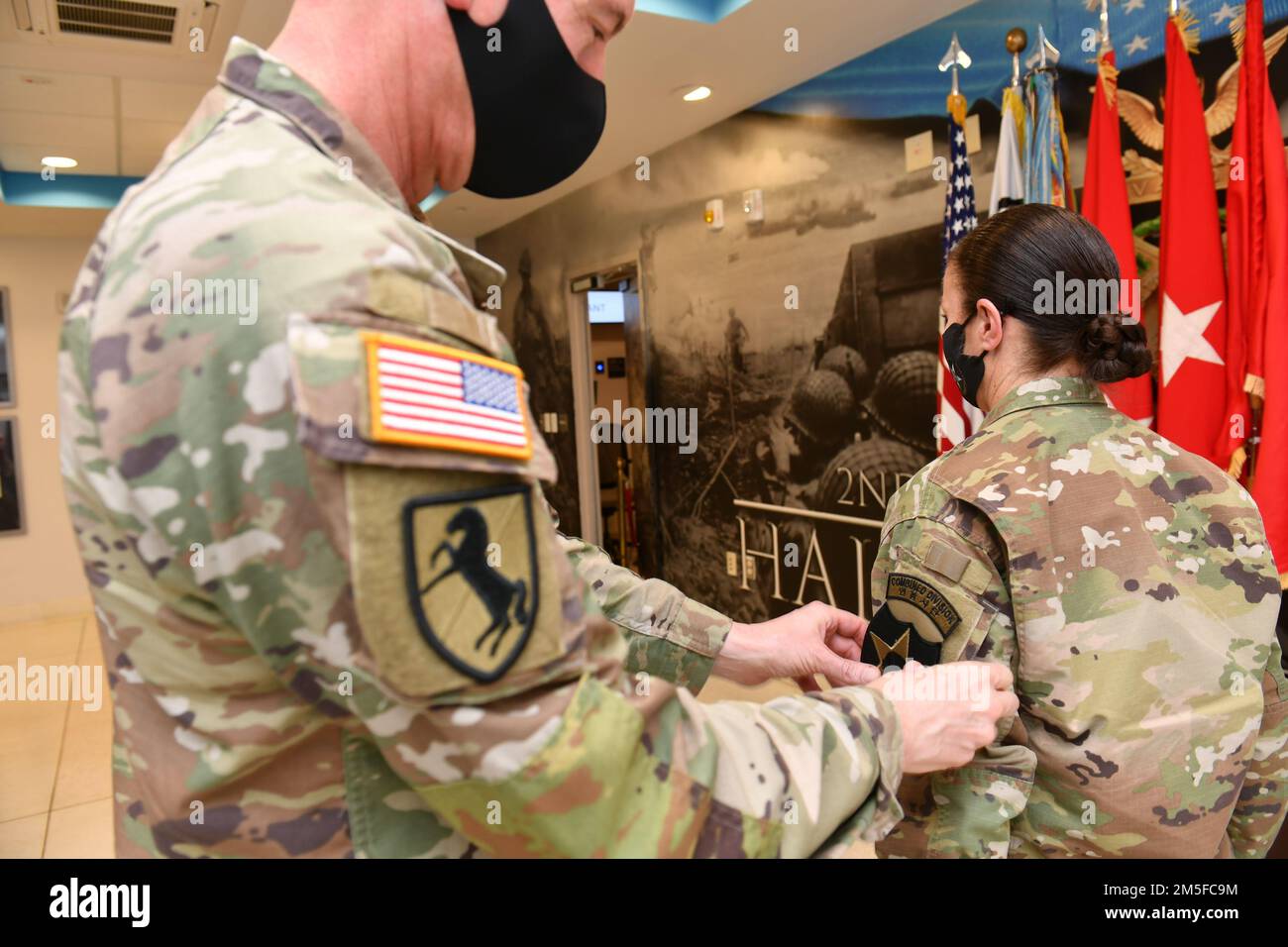 2nd Division « Warrior » d'infanterie ROK-U.S. La Division Combined a ...