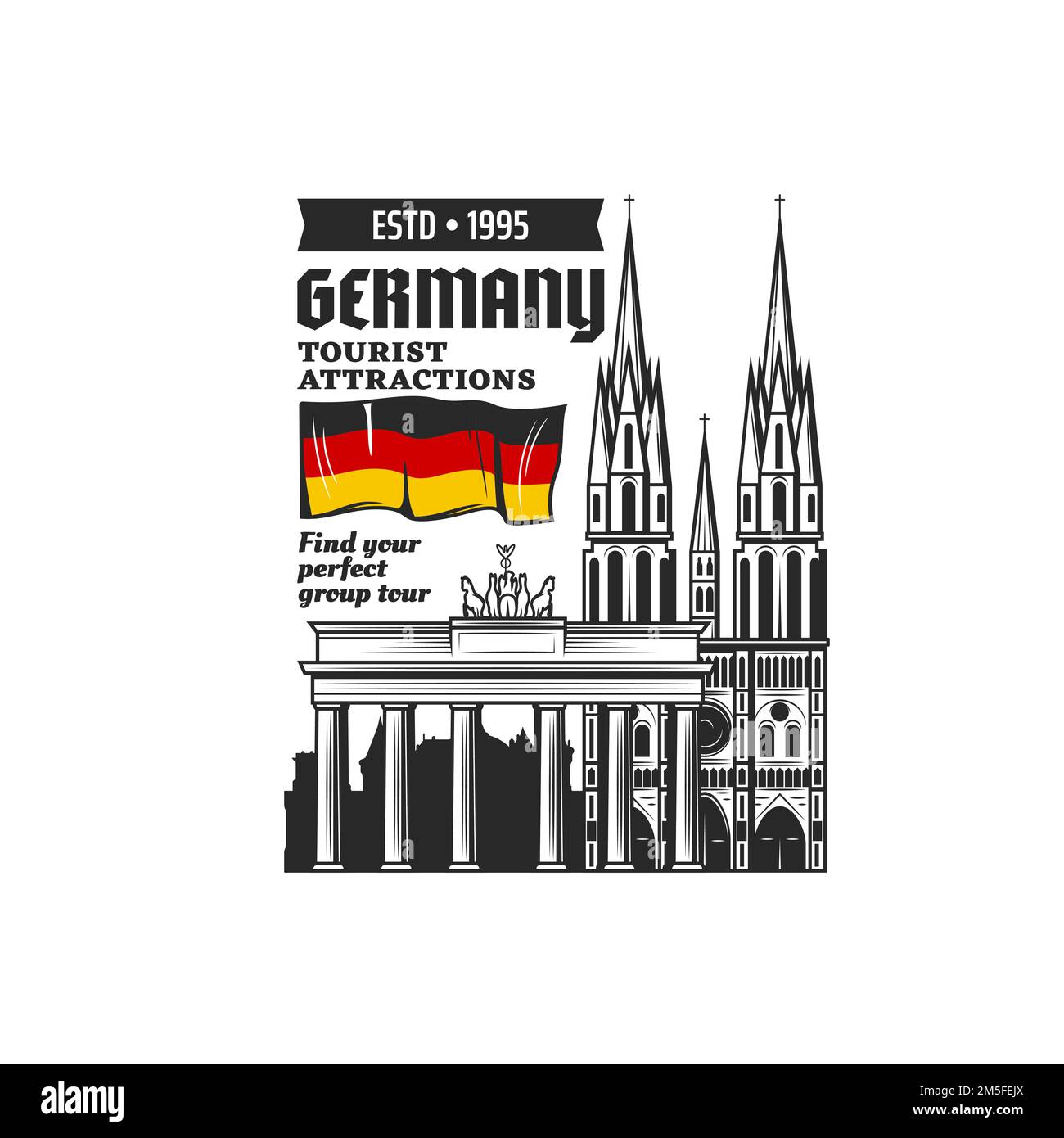 Kaiser logo Banque d'images vectorielles - Alamy