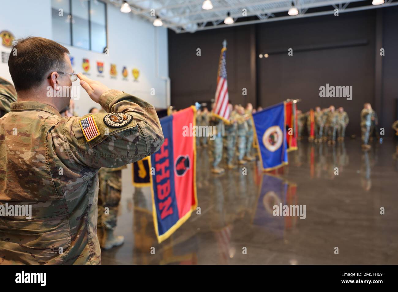 Une cérémonie de passation de commandement a eu lieu à 12 mars 2022, au quartier général de la ...