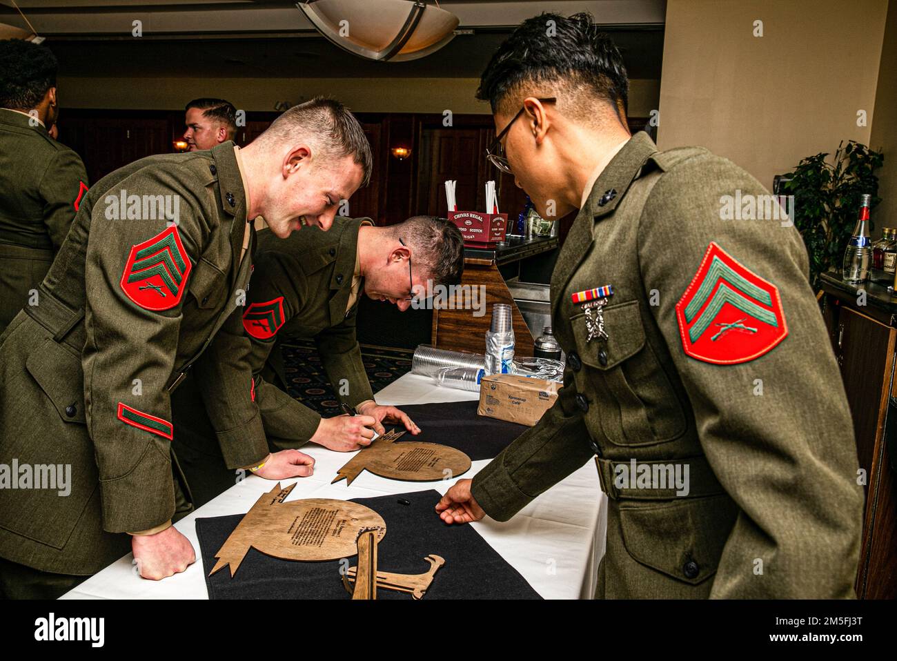 Andrews Air Force base – États-Unis Marines avec Chemical Biological Radiological Nuclear (CBRN ...