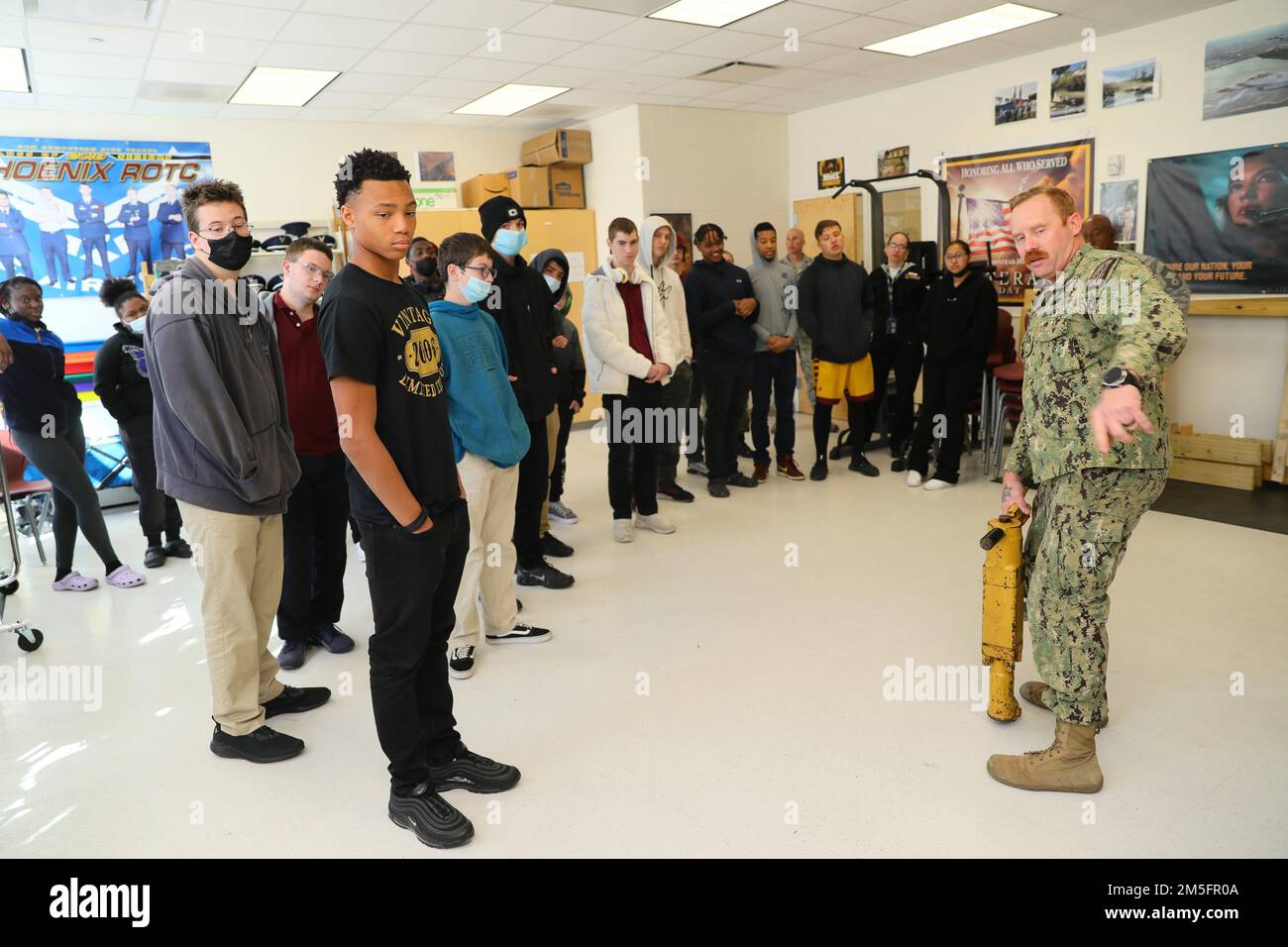 Classe mécanicien de construction 2nd Steve Fenske, de Castaïque ...