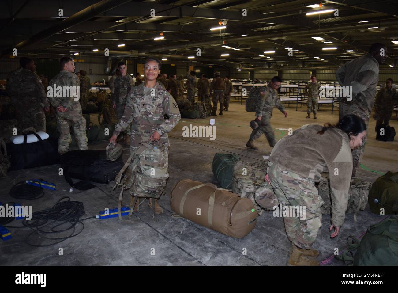 87th combat sustainment support battalion Banque de photographies et d ...