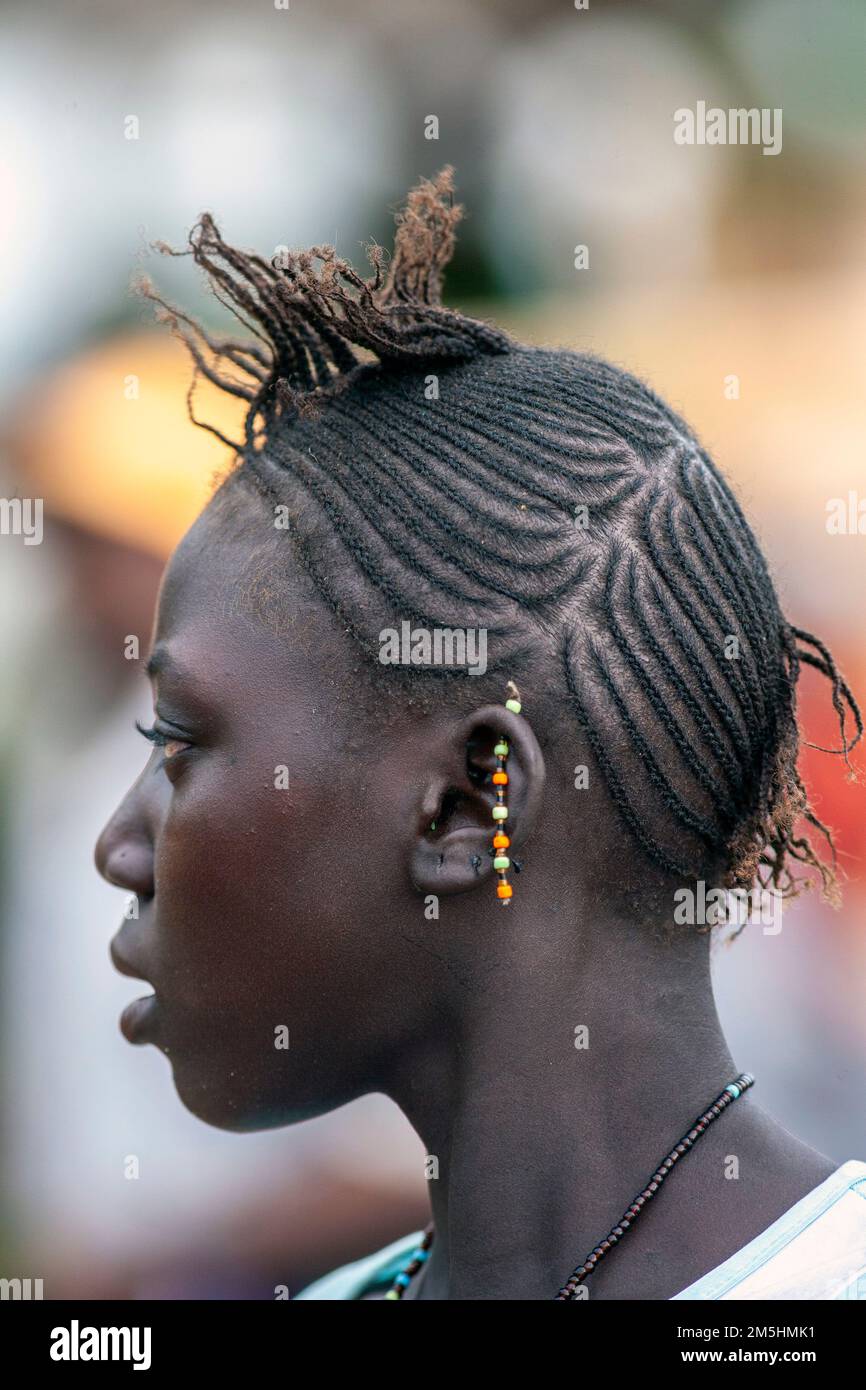 Coiffure traditionnelle mali Banque de photographies et d’images à ...