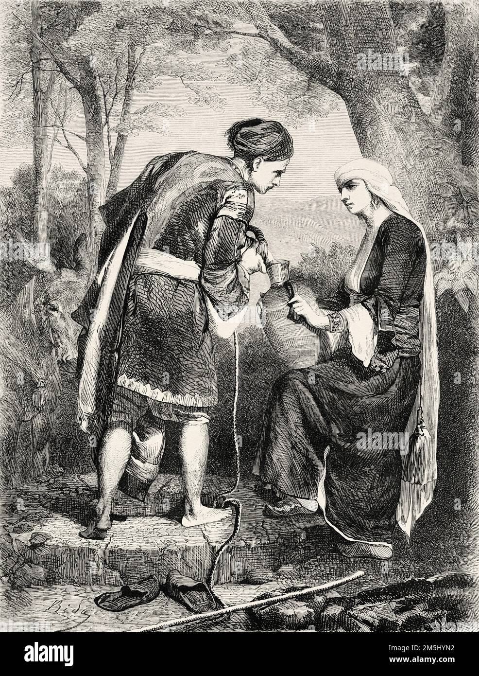 Voyage au Liban. Christian Maronites homme et femme. Les maronites sont ...