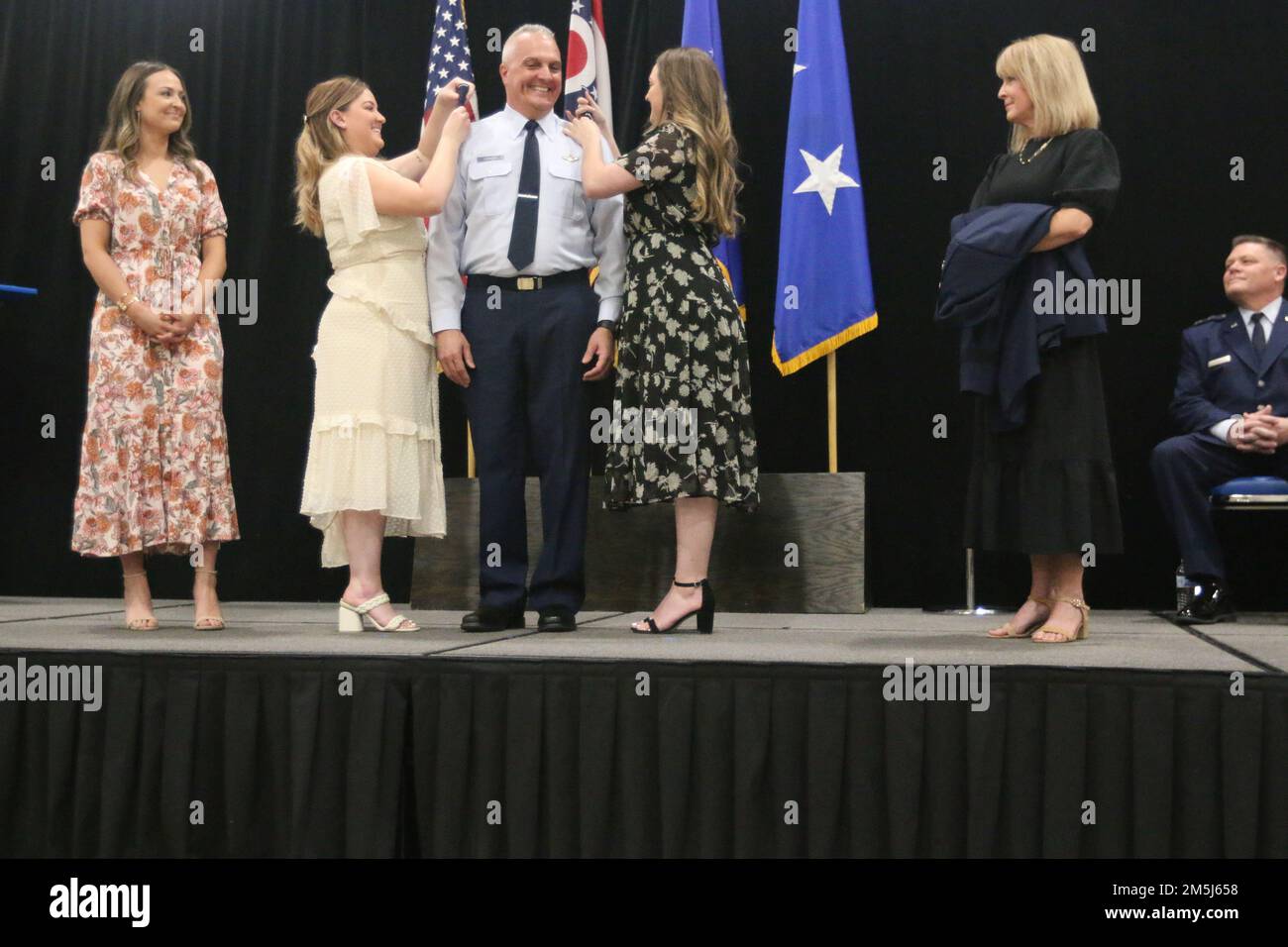 La famille de Brig. Le général David B. Johnson, nouveau chef d'état ...