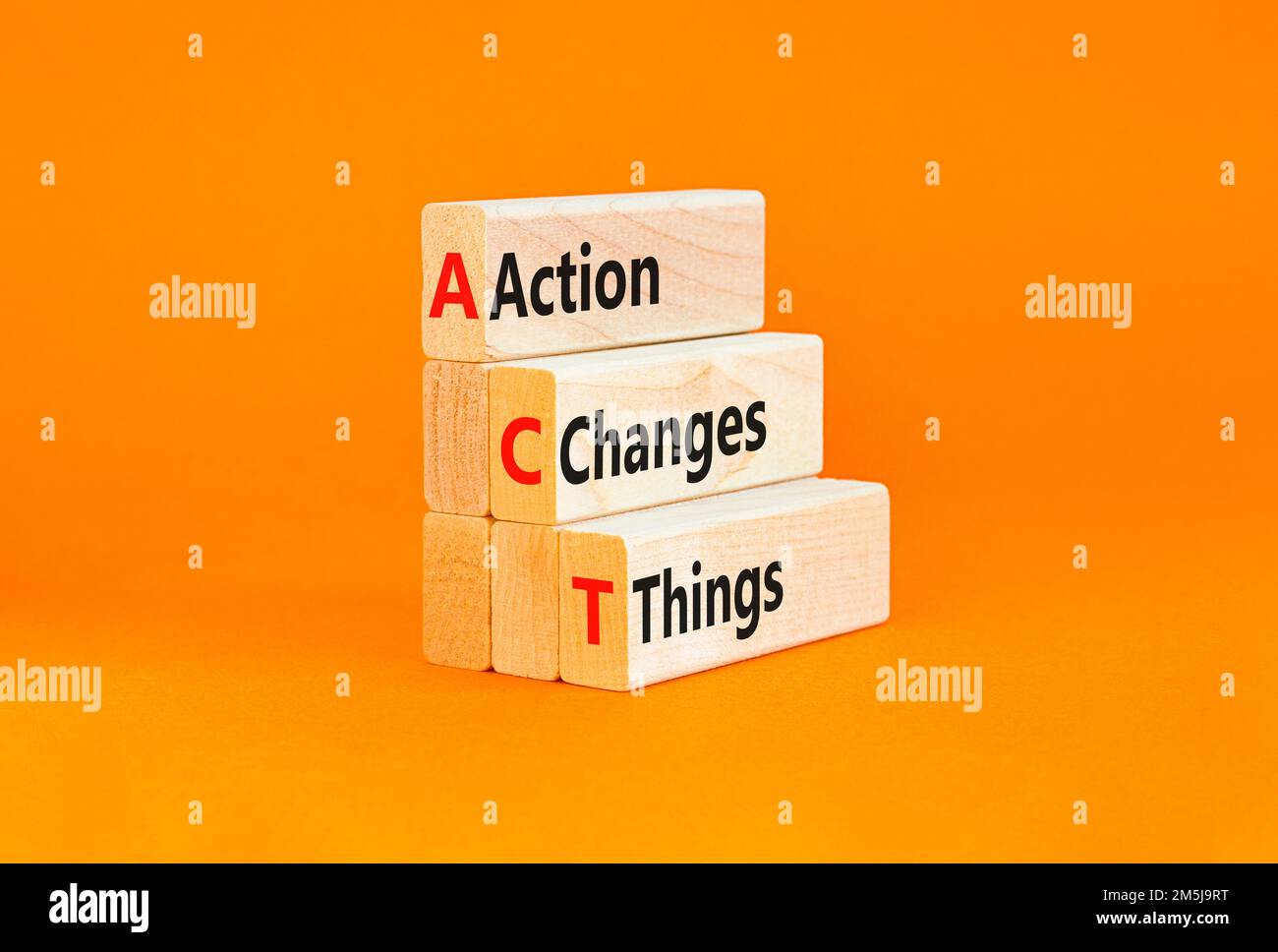 L'ACTION ACT modifie le symbole des choses. Concept mots ACTION ACT ...