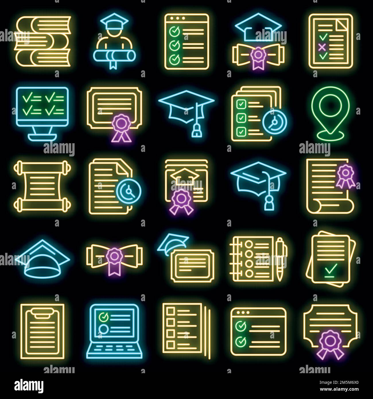 Examen final Banque d'images vectorielles - Alamy