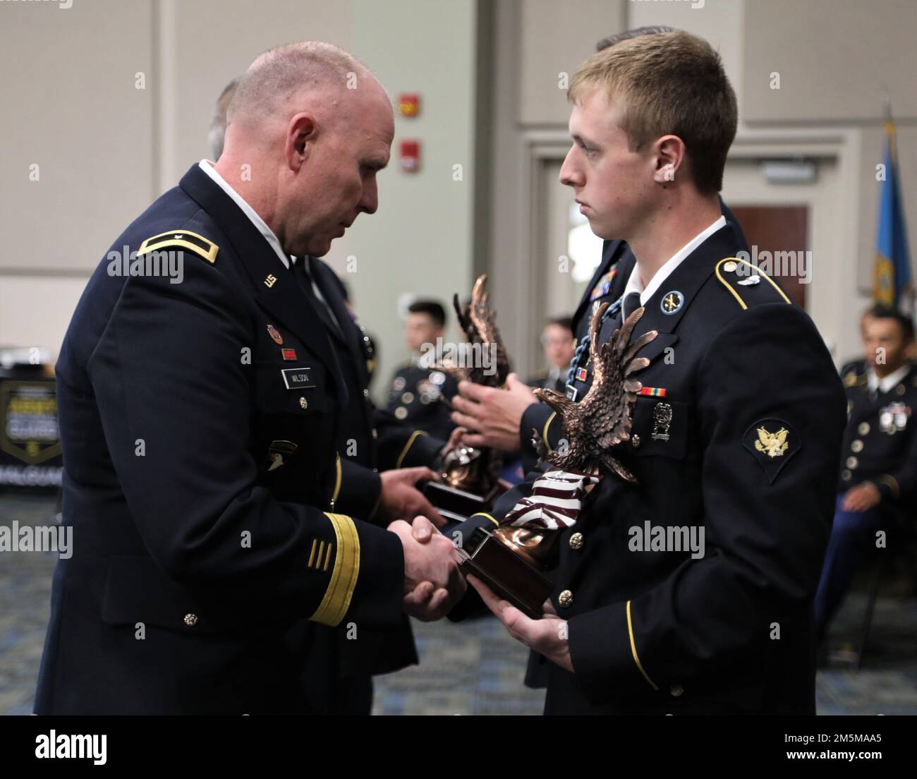 ÉTATS-UNIS Armée Brig. Le général Dwayne Wilson, commandant général de ...