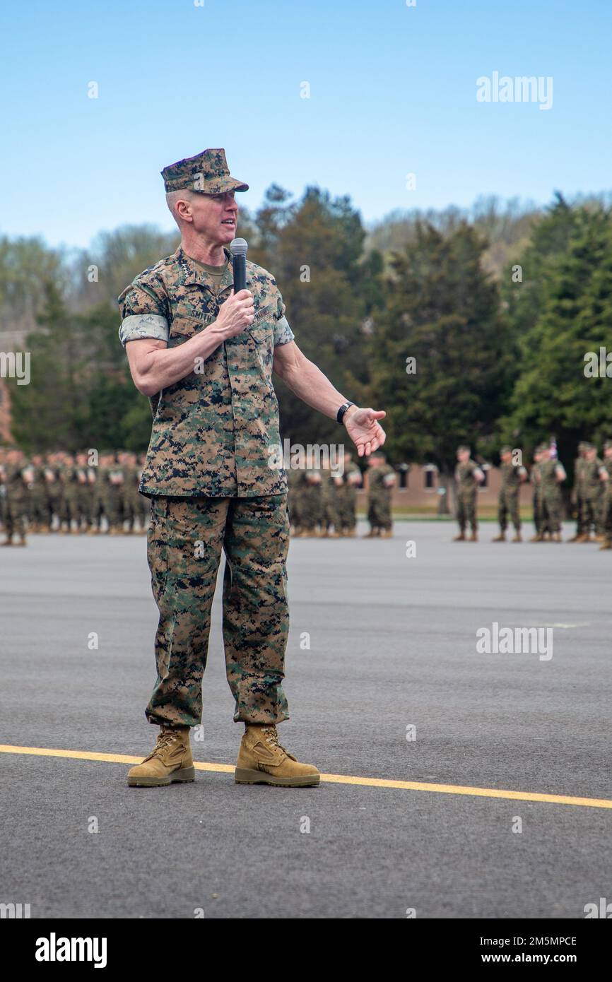 ÉTATS-UNIS Le général Eric M. Smith, commandant adjoint du corps des ...
