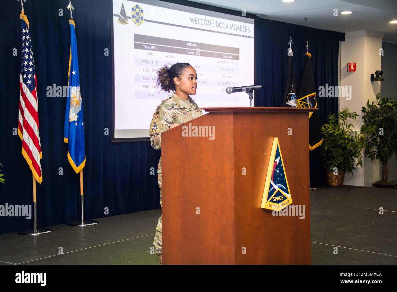 La base aérienne de Los Angeles (LA AFB) a organisé un événement d'une ...
