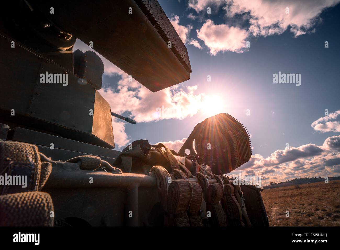 Un prototype de Stryker de défense aérienne de courte portée de ...
