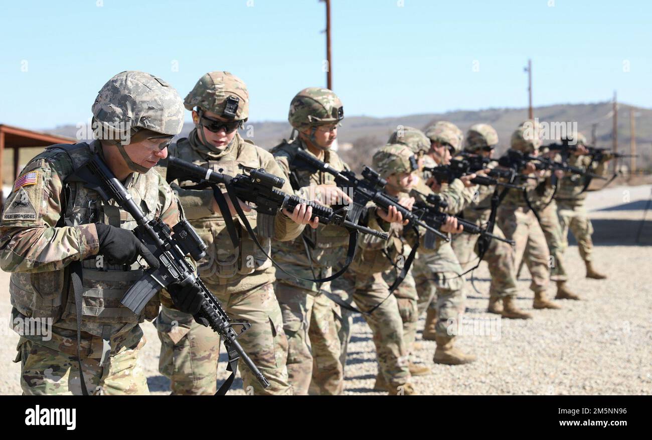 ÉTATS-UNIS Les soldats de l'armée de l'équipe de combat de la Brigade d ...